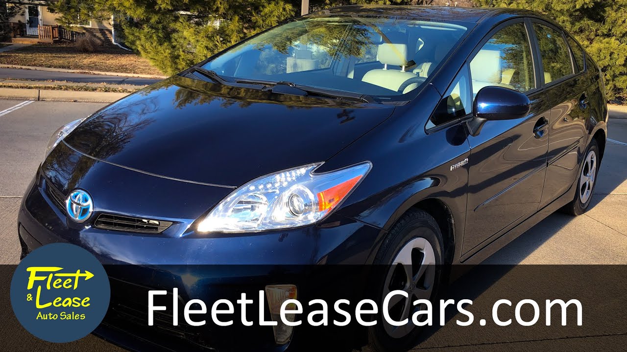 2015 Toyota Prius Three - 68k (Blue) - YouTube