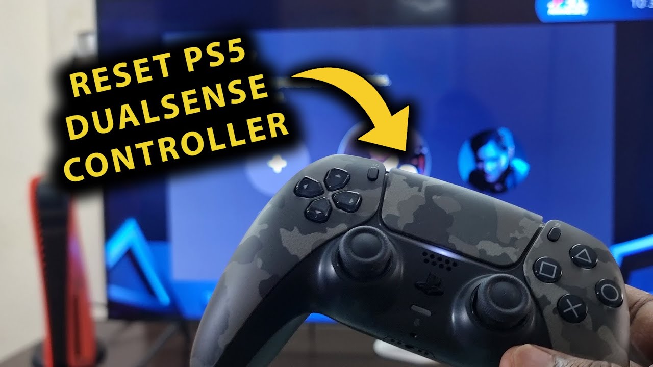 How To Reset PS5 DualSense Wireless Controller & Connect Again | Sony ...