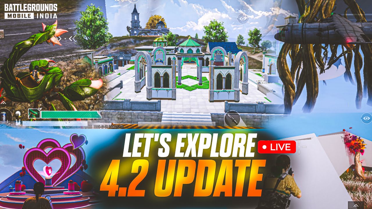 BGMI 4.2 Explore Update 🔥 Full Breakdown - YouTube