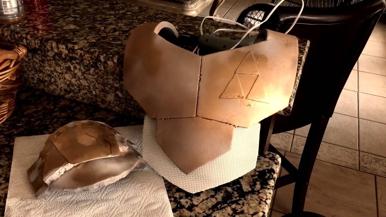 How to make an easy chest piece - YouTube