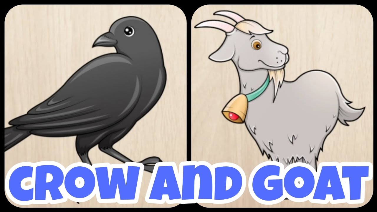 Collection of puzzles.😀Puzzle "Crow" and "Goat".🧩Best Puzzles For Kids ...