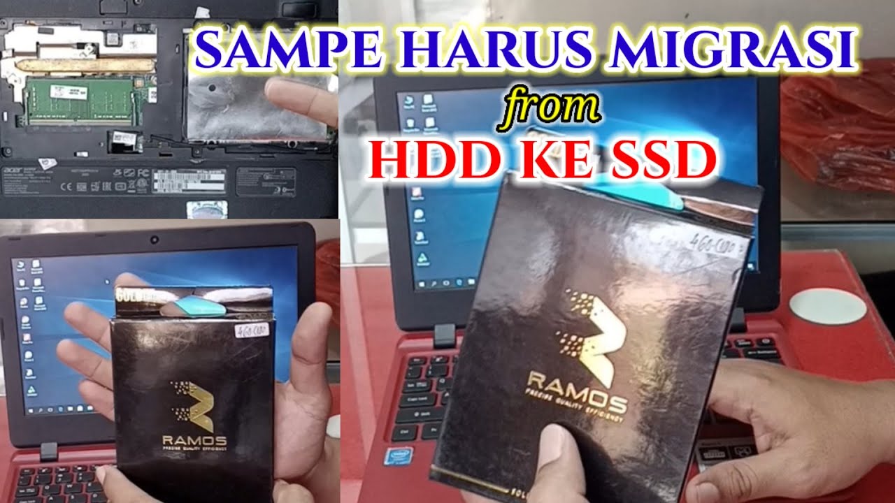 acer aspire 3 A311 upgrade HDD Ke SSD ll how to upgrade HDD ke ssd acer ...