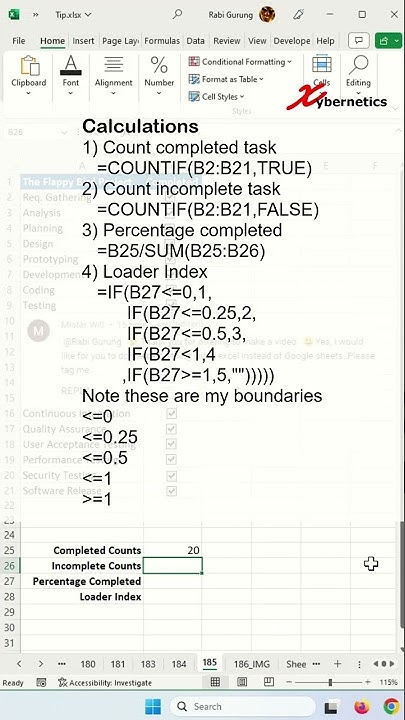 Progress tracker with animated image in Excel - Excel Tips and Tricks ...
