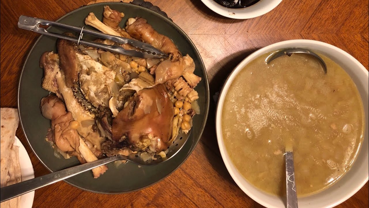 kale pache / Sopa de cabeza y patas de oveja 🐑/ Receta iraní. - YouTube