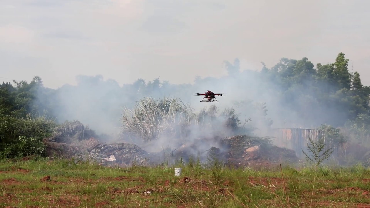 【Guofei Fire fighting UAV】This is called speed! Several Fire-fighting ...