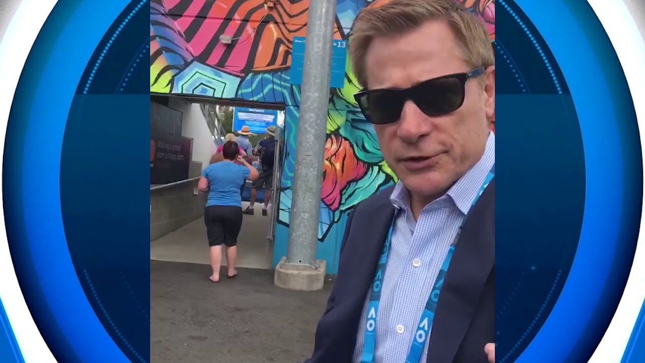 Walk and Talk With Tennis Channel's Bill Macatee at The Australian Open ...