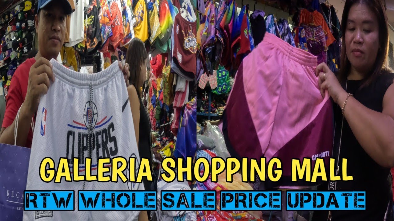 GALLERIA SHOPPING MALL BACLARAN RTW BUSINESS / WHOLE SALE PRICE UPDATE ...