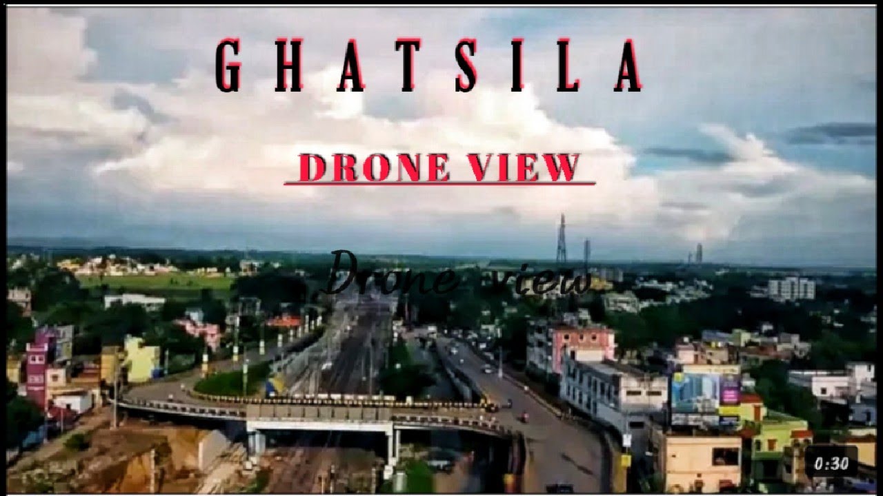 Ghatsila 📍 || Beautiful city ️ || drone view | #ghatsila #vlog # ...