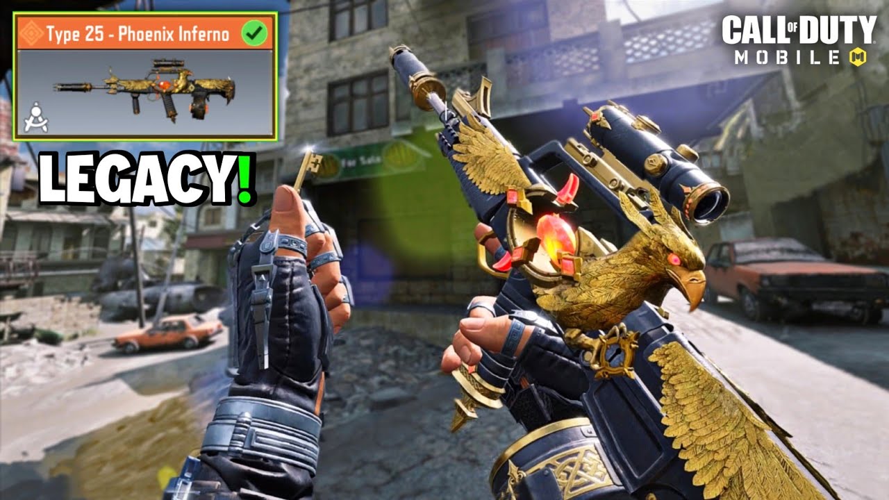 Finally the 1st Legacy Type 25 Phoenix Inferno is here! - YouTube