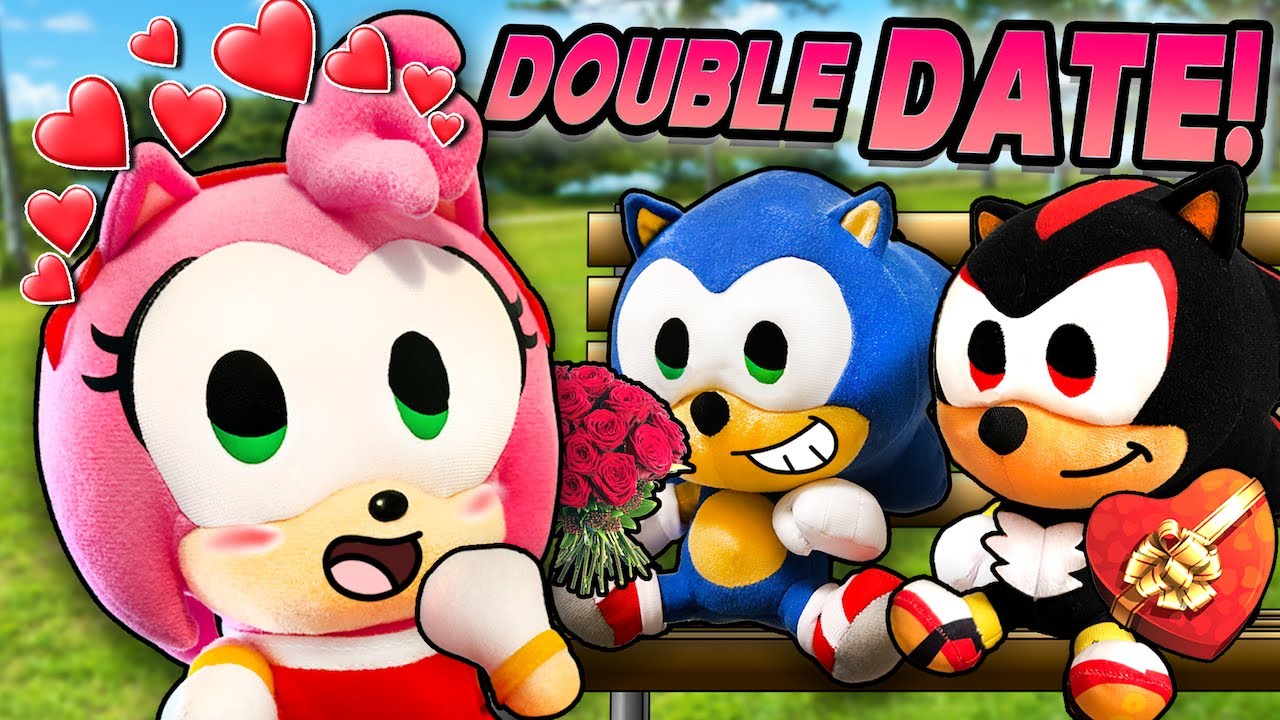 Amy's DOUBLE DATE!! - Sonic & Amy Plush Squad - YouTube