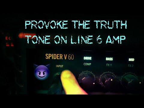 PTT TONE on Line 6 SPIDER V 60 AMP - YouTube