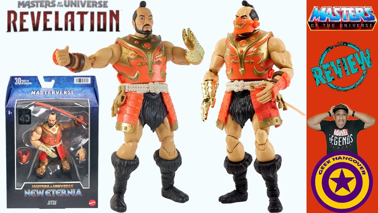 Masters Of The Universe Masterverse New Eternia Jitsu Action Figure ...