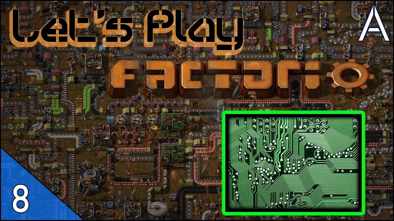 Factorio Let's Play (Ep 8): ELECTRONIC CIRCUITS AUTOMATION [0.16 ...
