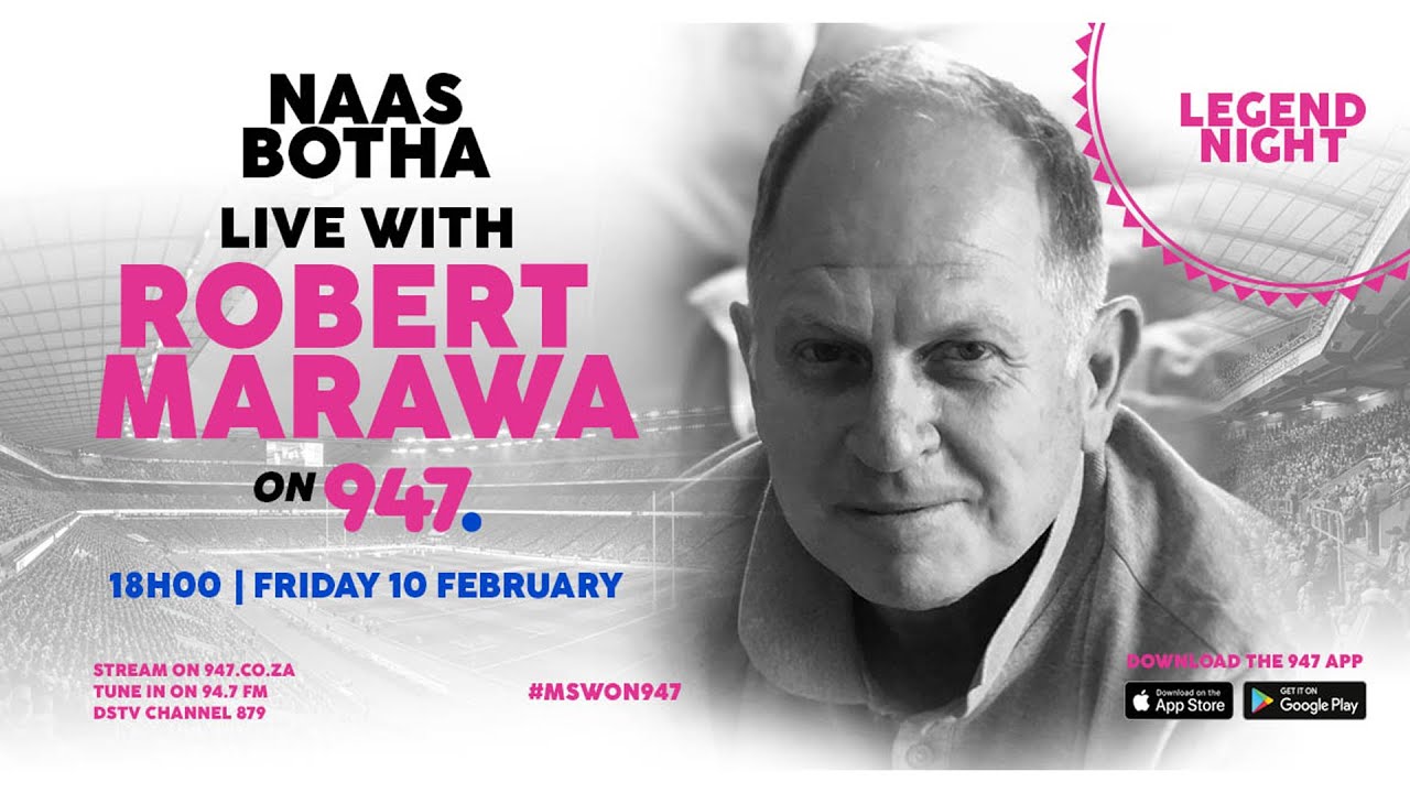 In conversation with rugby legend Naas Botha on Legends Night | # ...