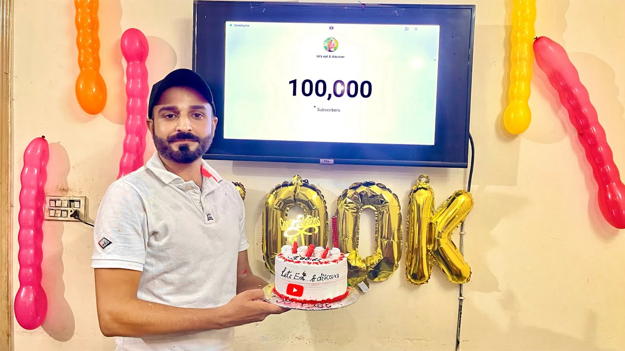 Happy 100k Subscribers Celebrations 😍 - YouTube