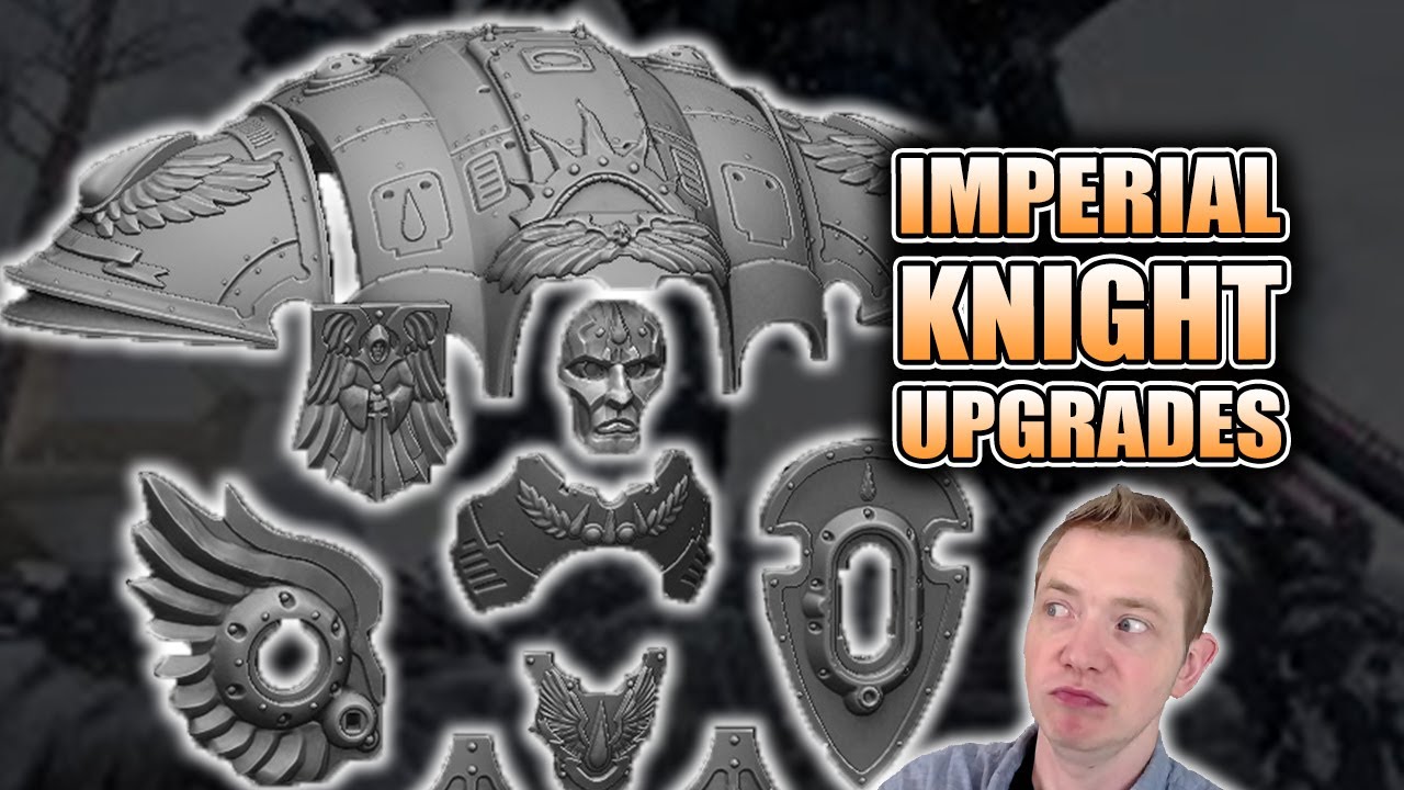 Blood Angels & Custodes Imperial Knight Upgrade Sets: Legio Models ...
