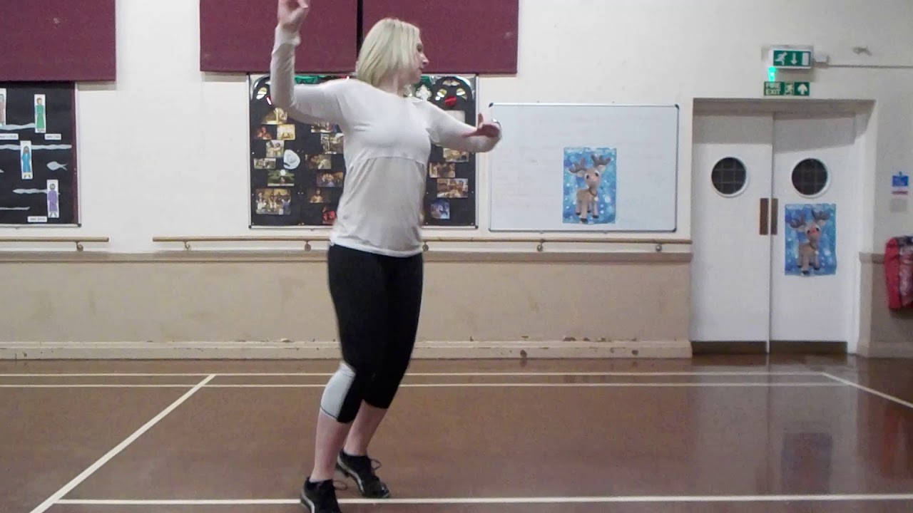 My new Fitsteps Quickstep routine. - YouTube