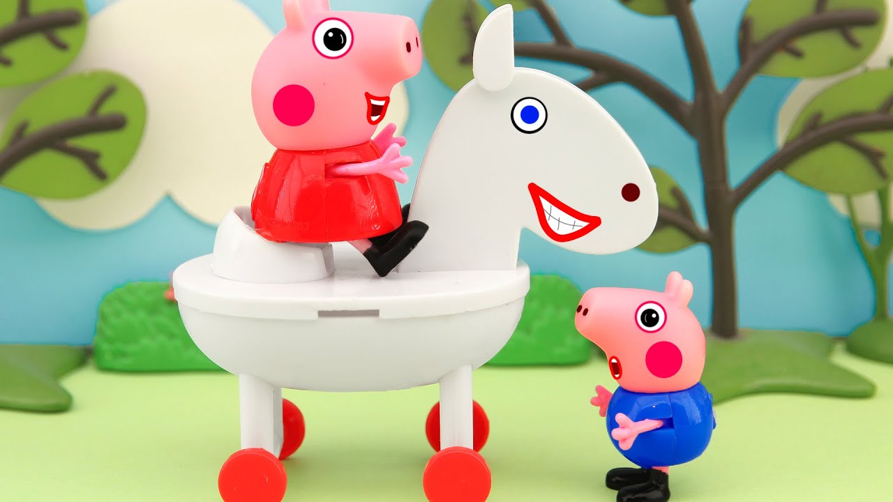 Peppa and George's pets, Peppa Pig TV, New Peppa - YouTube