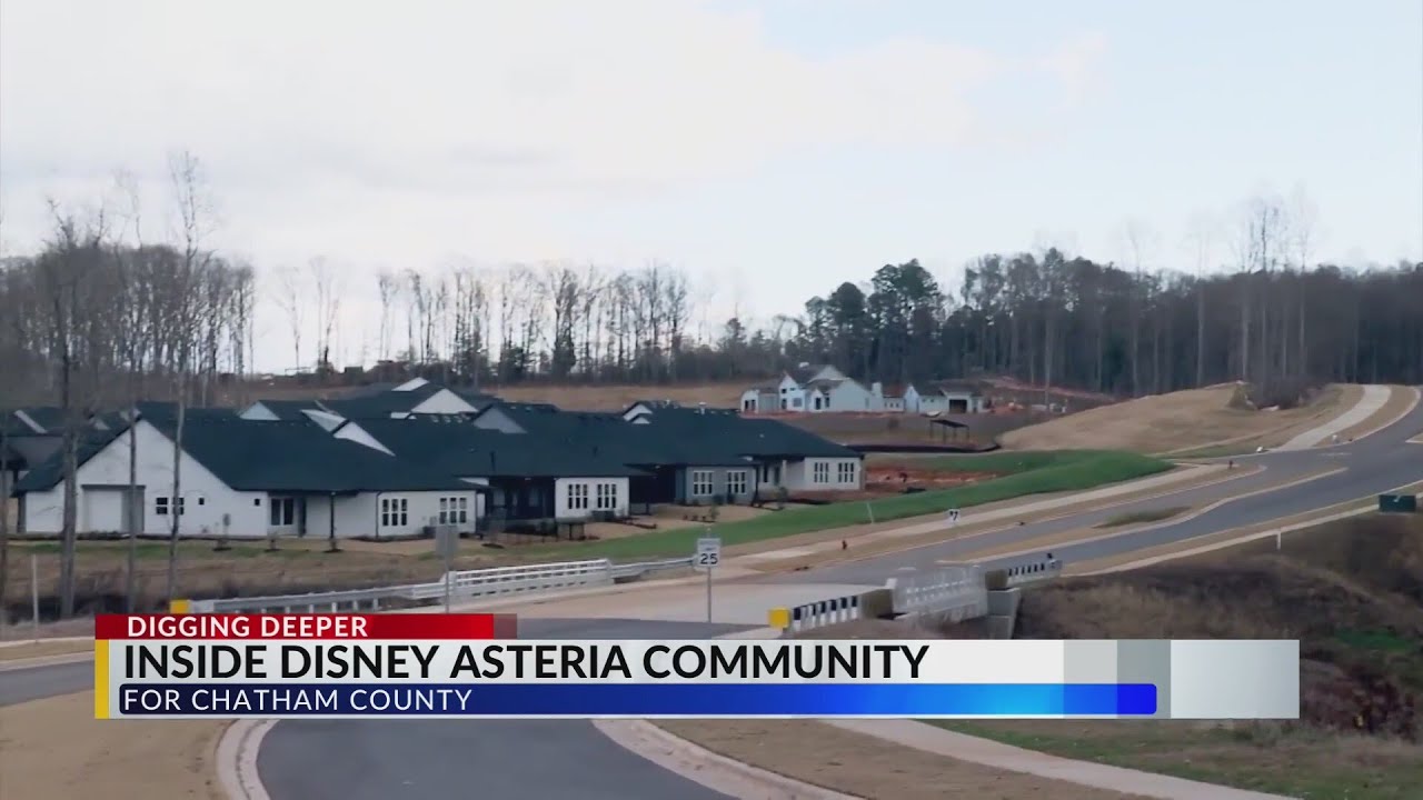 Inside Asteria, Disney's planned community in Chatham County - YouTube