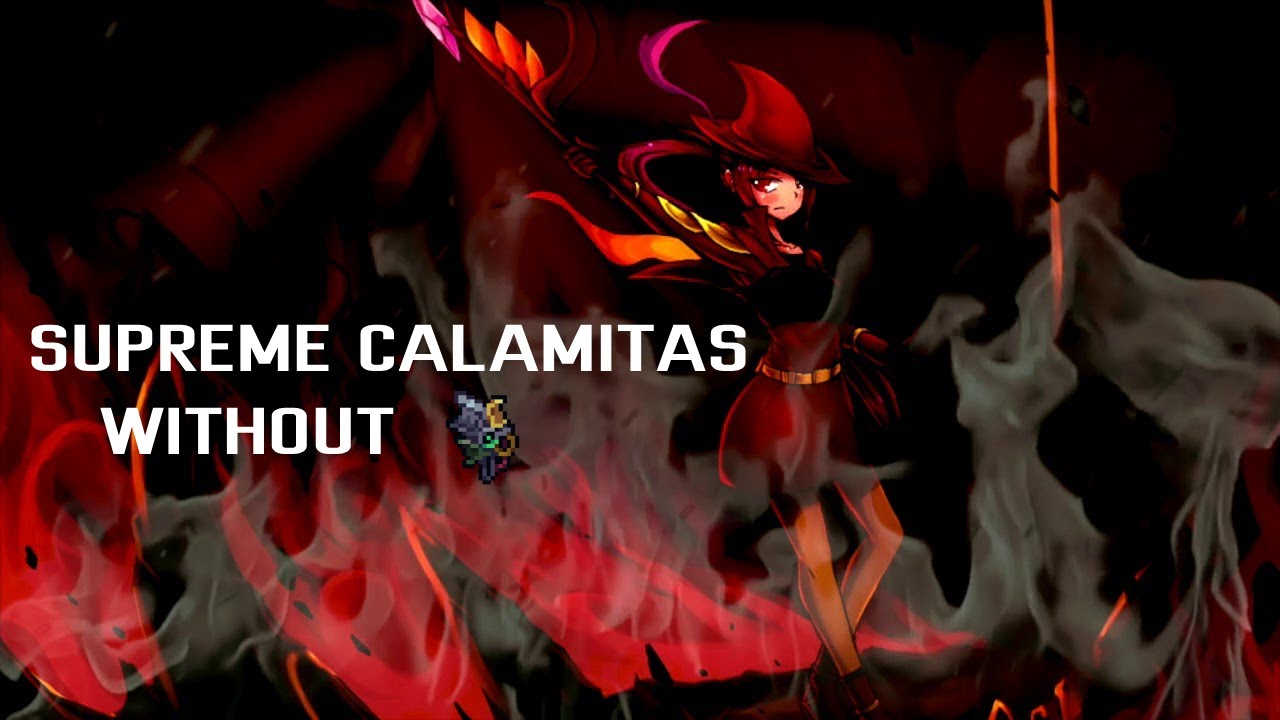 KILLING Supreme Calamitas in Terraria Calamity WITHOUT The Sponge ...