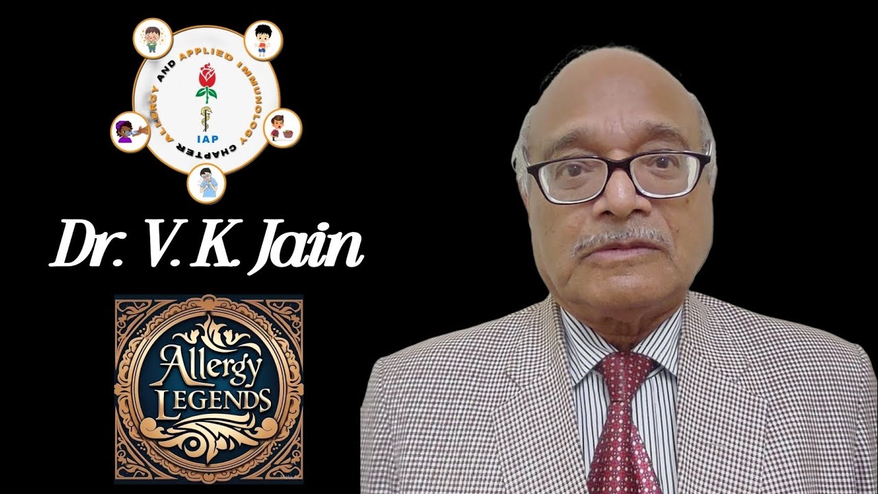ALLERGY LEGENDS: in conversation | Dr. V. K. Jain | Dr. Sowmya ...