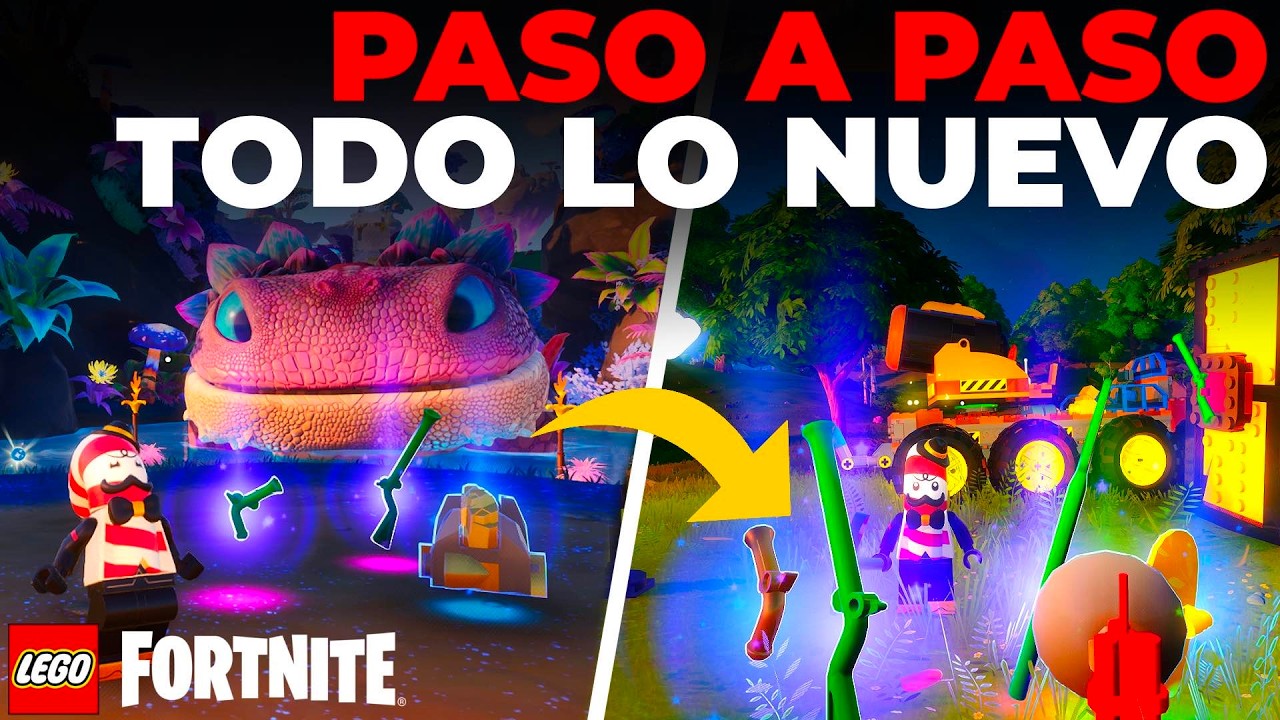 Guía Completa de KLOMBO en LEGO Fortnite, ¡Nuevas Armas y ...