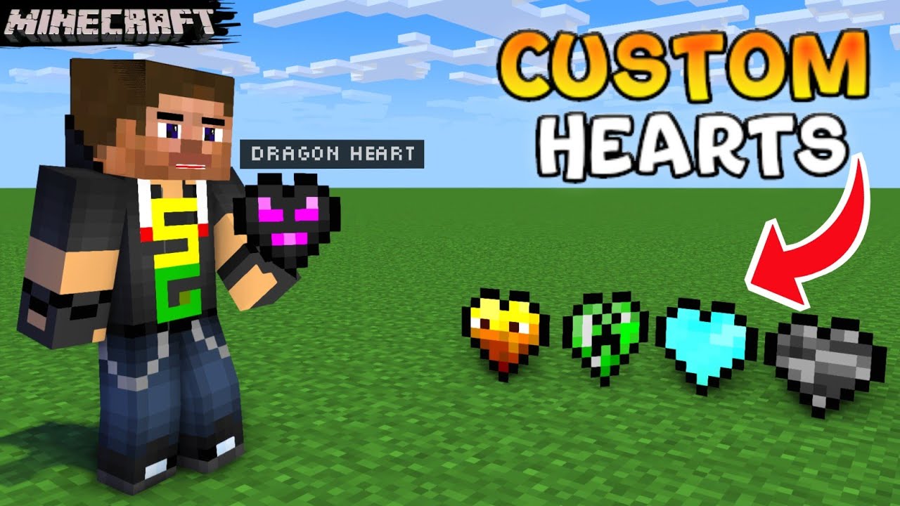 Minecraft But There Are Custom Mobs Heart - YouTube