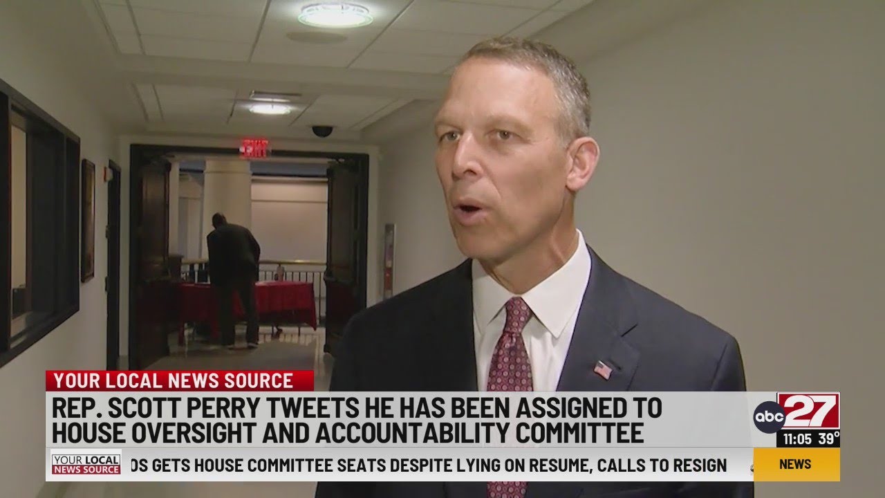 Scott Perry assigned to House Oversight Committee - YouTube