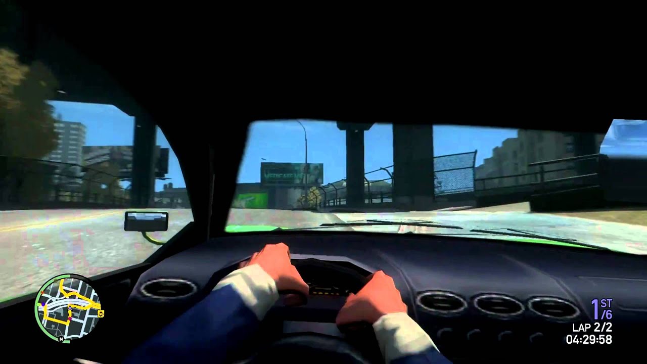 GTA 4 Race First Person - Maxed VisualIV ENB.mp4 - YouTube