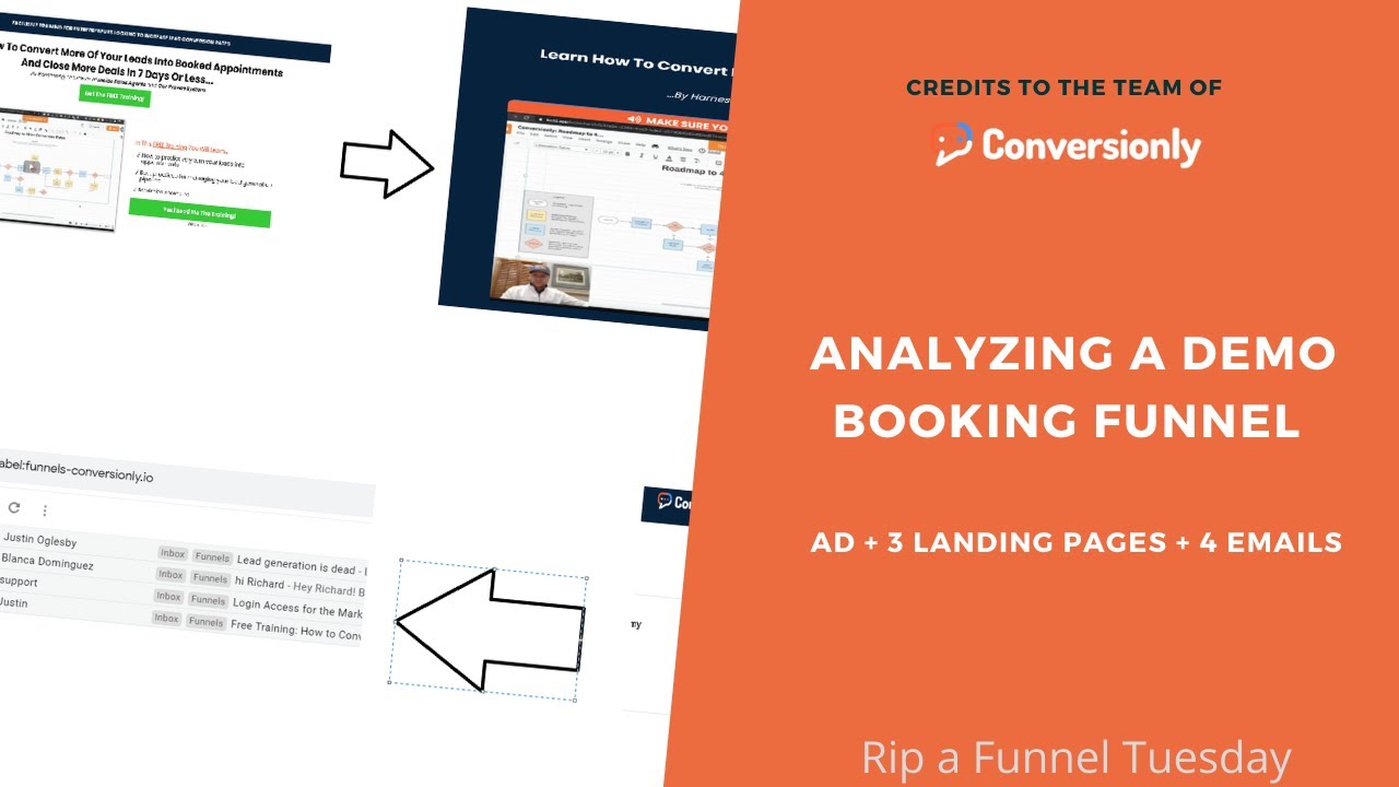 Analyzing a 3 step demo booking funnel - YouTube