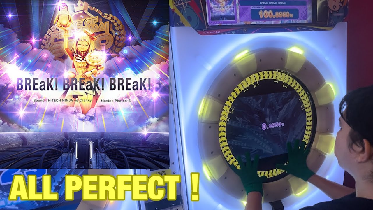 BREaK! BREaK! BREaK! MASTER ALL PERFECT【maimaiでらっくす】#maimai - YouTube