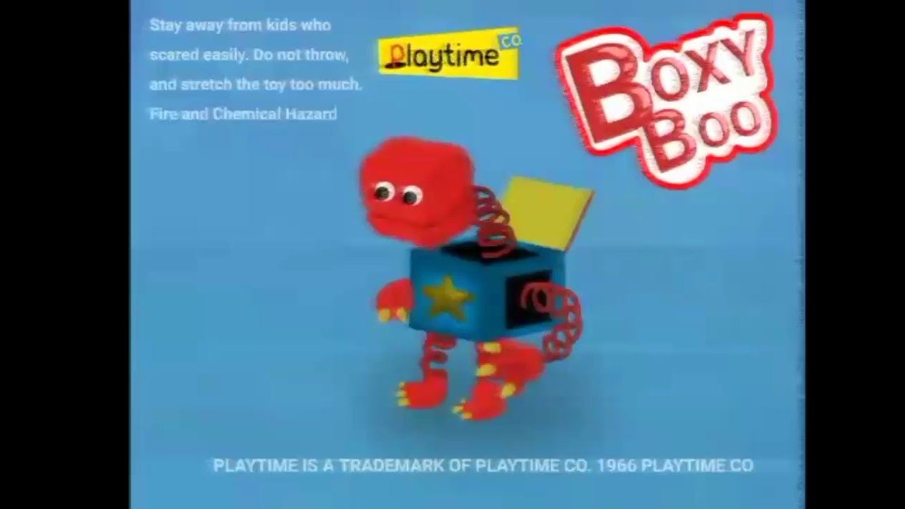 Project Playtime - Boxy Boo Fanmade VHS (FANMADE BY ME) (Credits to ...