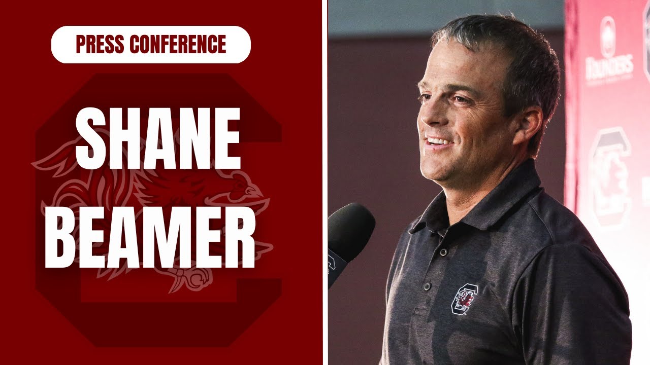 Shane Beamer talks South Carolina Gamecocks Football spring ball - YouTube
