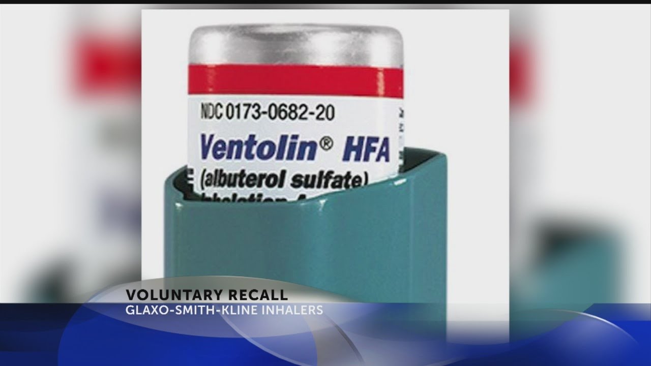 Drugmaker GSK recalling nearly 600,000 asthma inhalers in US - YouTube