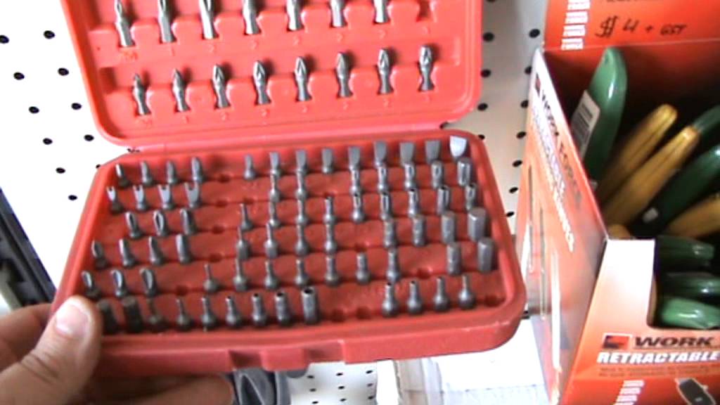 GMBOLT.com 100pc SECURITY BIT KIT driver kit driver bits security - YouTube