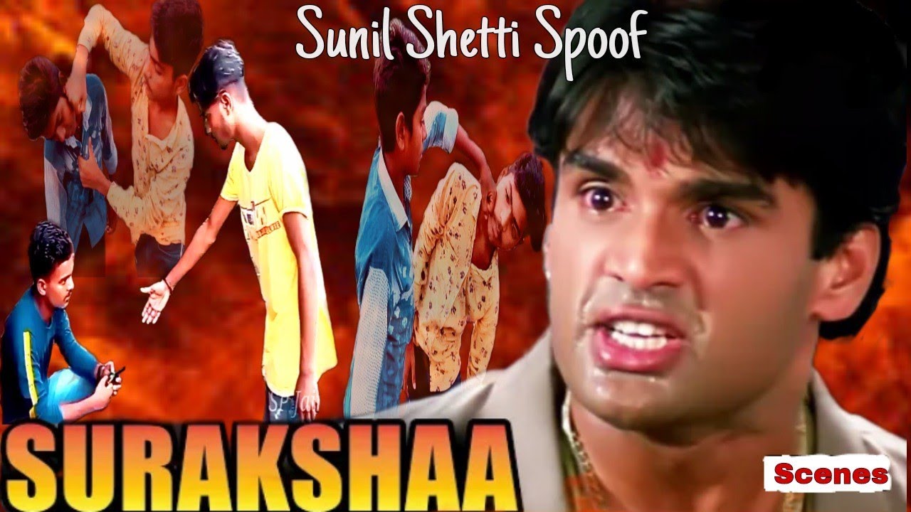 Surakshaa Movie (1995) | Sunil shetti | surakshaa movie best dialogue ...