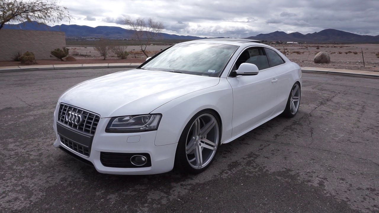 Short review: Audi A5 3.2L V6 w/ Verde Parallax 20" wheels - YouTube