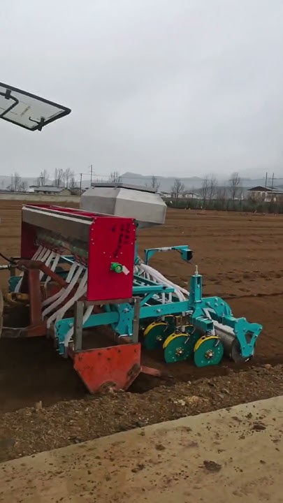 YongXiang Pneuamtic Seed Drill for Seeding and Fertilizing - YouTube
