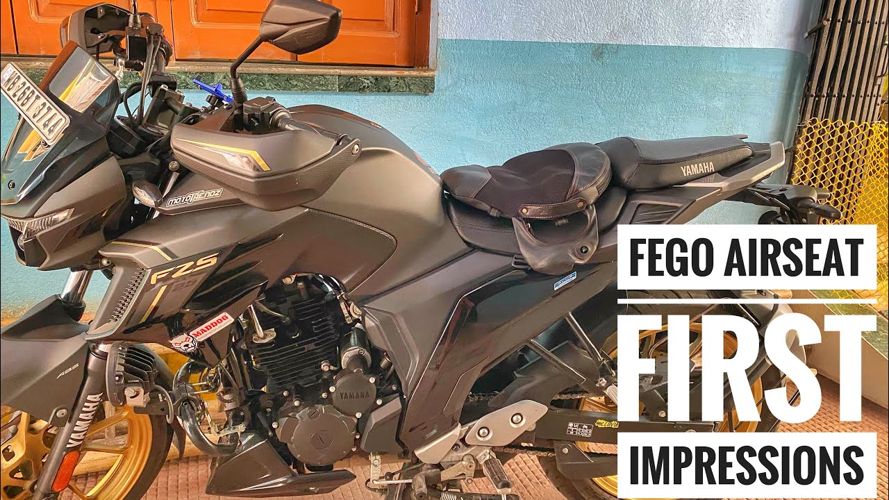 FEGO Airseat - Riding Comfort Increased | All Motorcycle universal fit ...