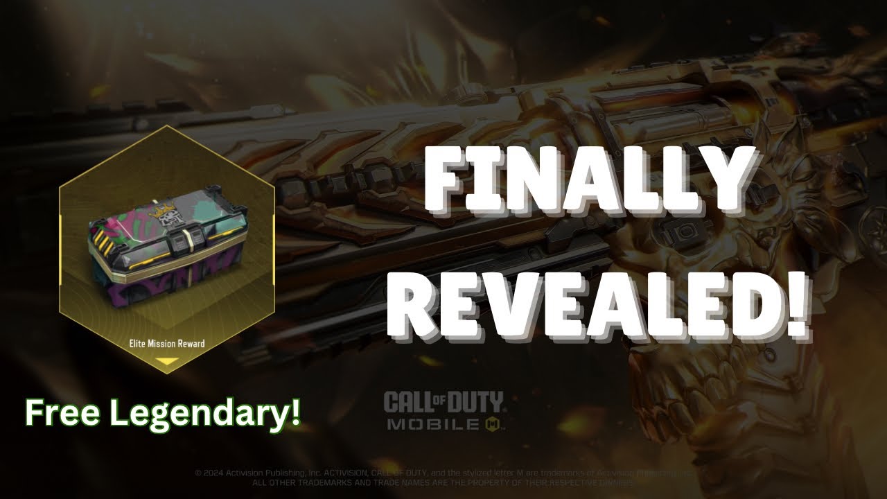 The FREE LEGENDARY LK 24 finally revealed!! LST Crate - Call of Duty ...