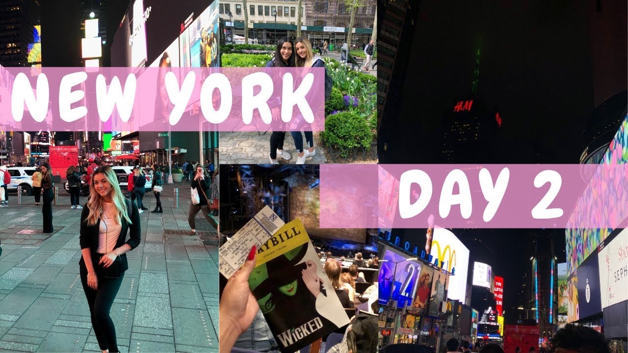 NEW YORK DAY 2: MSG, WICKED, TIMES SQUARE - YouTube