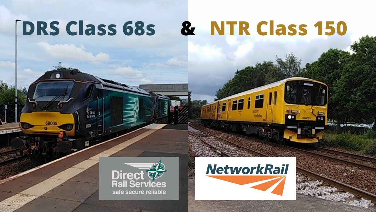 Direct Rail Services Nuclear Train & Network Rail Test Train ...