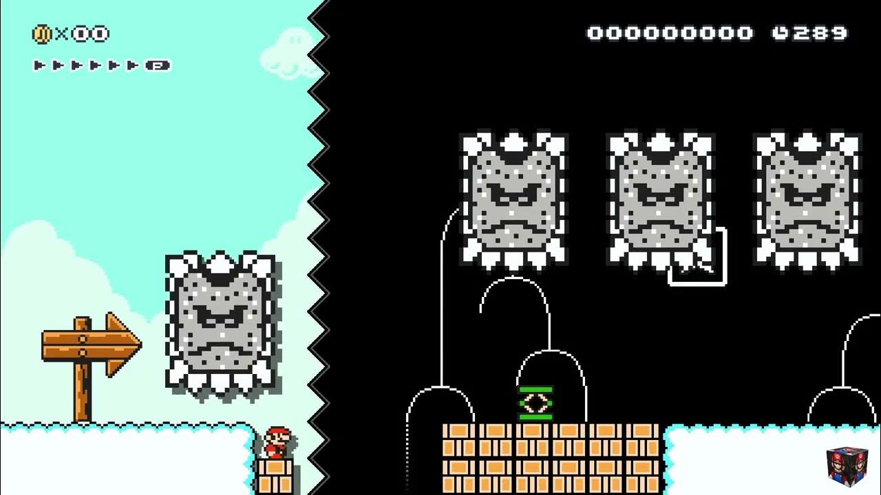 Mario World 7-16 - Thanks for Trampoline 3 - YouTube