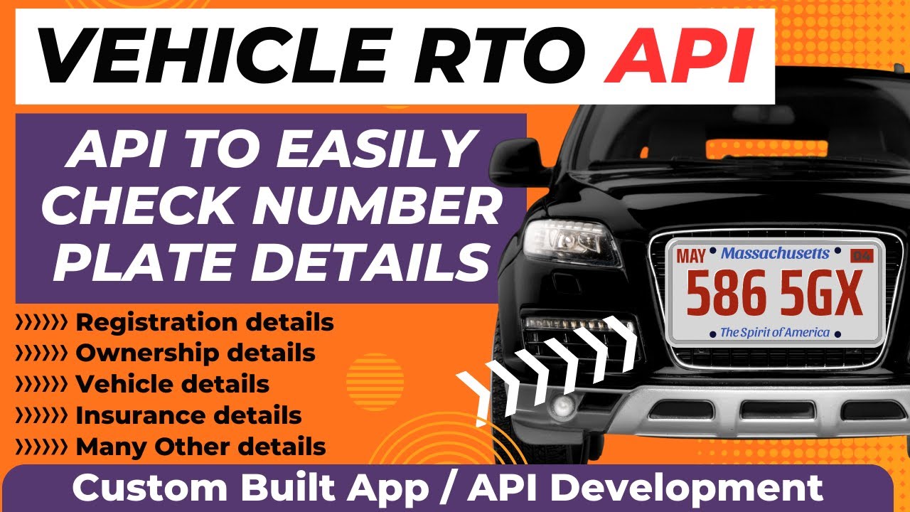 Vehicle RTO API | All Vehicle details & Insurance Information API ...