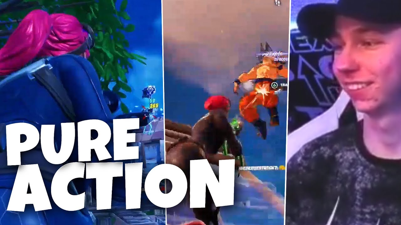 PURE ACTION im Squad😱 Fortnite - YouTube