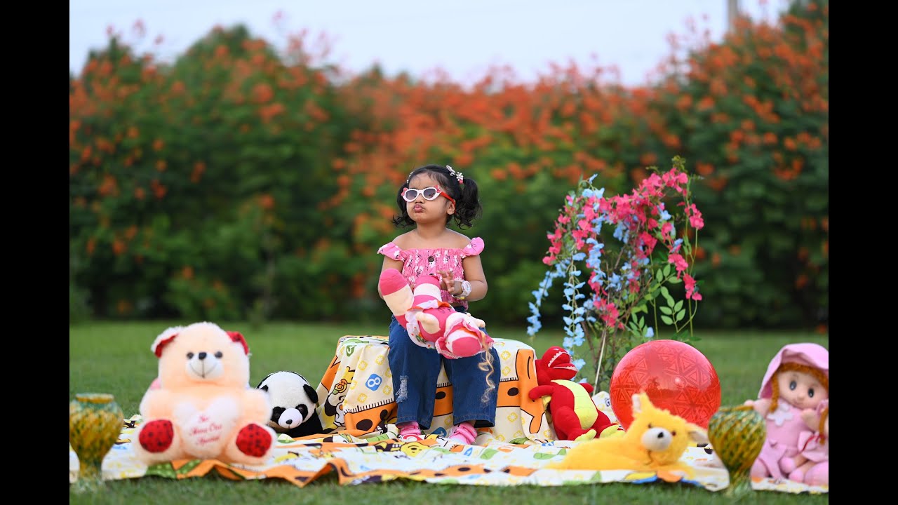 Pre Birthday Shoot Aashvi Singh Cute Baby Girl Shoot By ...