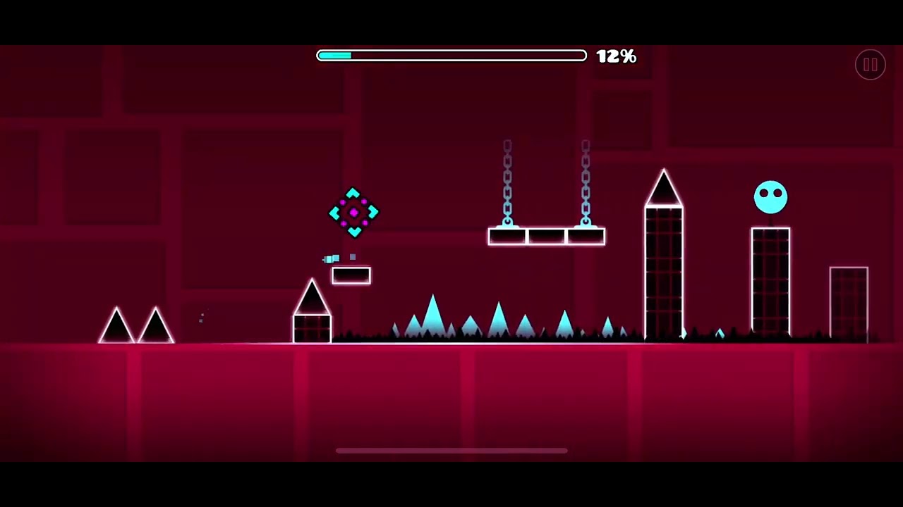 Geometry dash dry out - YouTube