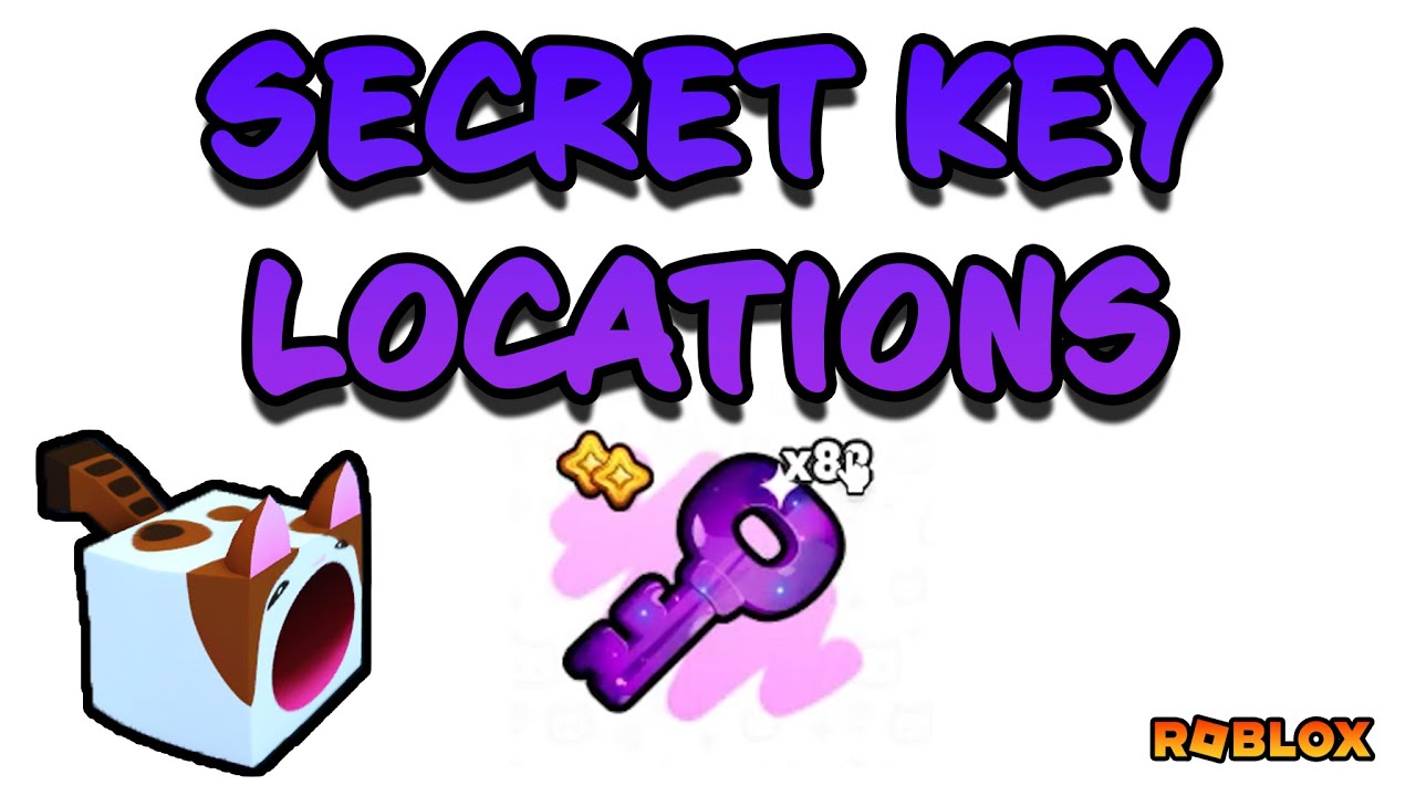 Alle 3 SECRET KEY LOCATIONS in Pet Simulator 99 #secret #ps99 - YouTube
