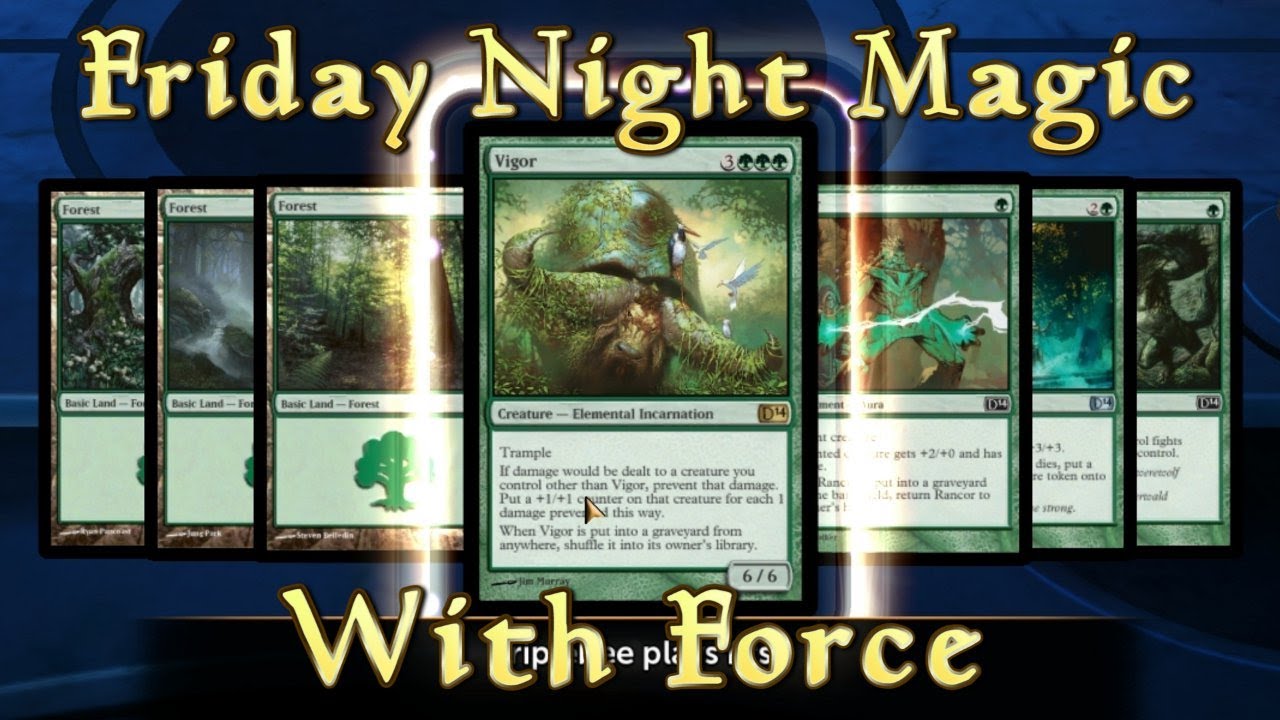 FNM with Force - Mighty Strong /flex (MTG Duels 2014 Multiplayer) - YouTube