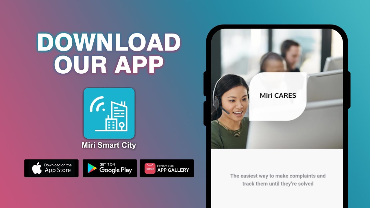 Miri Smart City App - Miri Cares for You - YouTube